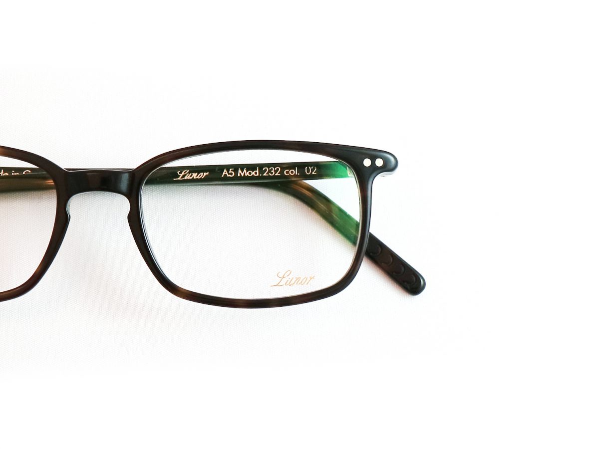 Lunor(ルノア) 定番スクエア眼鏡"A5 232" | フレンチテイストのメガネ店 BEAUXEYUX(ボズュー) 自由が丘・麻布十番